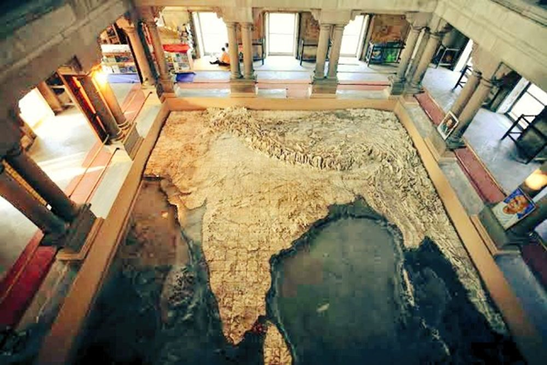 Bharat Mata Temple - India-Box - All Indian States, Districts, Languages